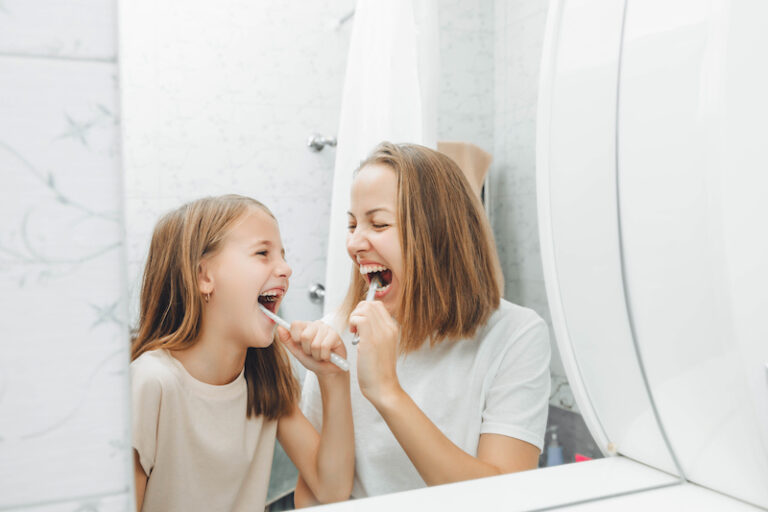 5 Tips and Tricks to Help Your Children Brush Their Teeth - My Four and ...